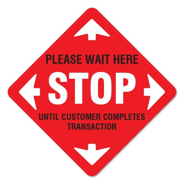 ・UL RATED: Offers a slip resistant protective layer- UL410 classification・SIZE ＆ SPECS: 11" Diamond Vinyl Label Decal - ...