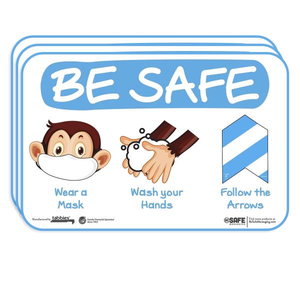 ・Sold as a 3 pack, Dimensions: 9" x 6"・High performance removable acrylic pressure sensitive adhesive is engineered to p...