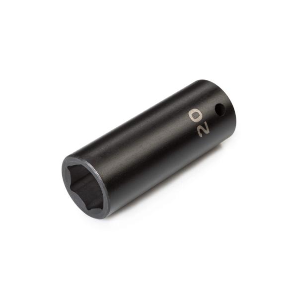 ・Two Size Markings - The size is marked in two ways on every socket-both as a high-visibility laser marking and a perman...