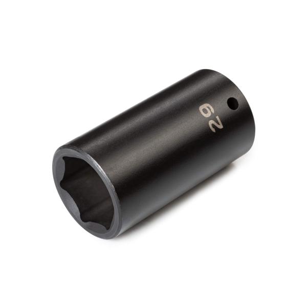 ・Two Size Markings - The size is marked in two ways on every socket-both as a high-visibility laser marking and a perman...