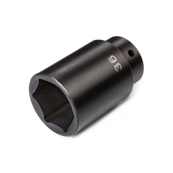 ・Two Size Markings - The size is marked in two ways on every socket-both as a high-visibility laser marking and a perman...
