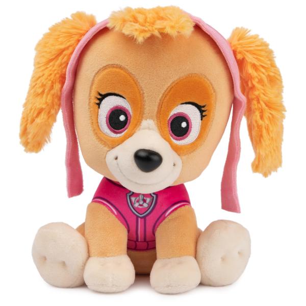 ・PAW PATROL SKYE PLUSH: Skye wears her signature pilot uniform with pink goggles in this 9" dressed plush. Skye features...