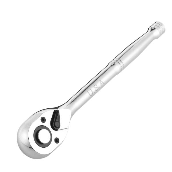 ・3/8-Inch Drive Ratchet Quick Release Ratchet 72 Tooth Reversible Swivel Head Ratchet Wrench Repair Tool for Car Truck A...