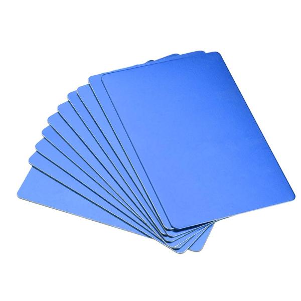・[Size] - 80mm x 50mm x 0.6mm / 3.1-inch x 2.0-inch x 0.02-inch (L*W*T).・[Material] - Aluminum card is processed with a ...