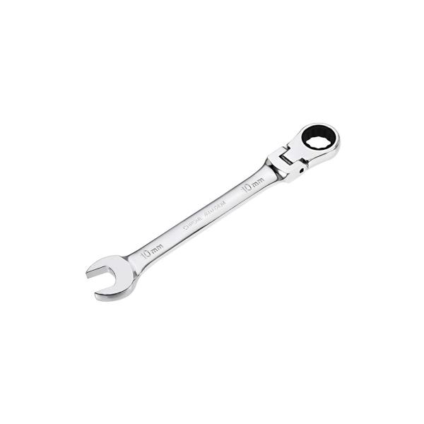 ・【CR-V STEEL】Made of heat treated chrome vanadium steel for strength and durability, with polished and chrome plated fin...