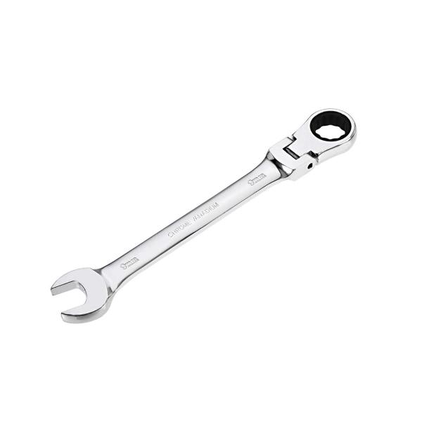 ・【CR-V STEEL】Made of heat treated chrome vanadium steel for strength and durability, with polished and chrome plated fin...
