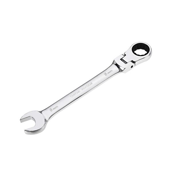 ・【CR-V STEEL】Made of heat treated chrome vanadium steel for strength and durability, with polished and chrome plated fin...