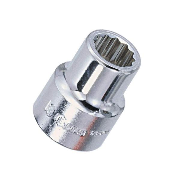 ・HAND SOCKET - 1" Dr. 50mm 12-pt Hand Socket・SPECIFICATION - Overall length of 70mm (or 2.76 Inches)・DURABLE MATERIALS -...