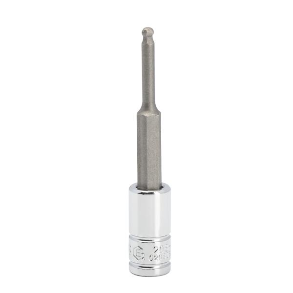 ・BIT SOCKET - 1/4" Dr. 3mm Wobble Hex Bit Socket 70mmL・SPECIFICATION - Overall length of 70mm (or 2.76 Inches)・DURABLE M...