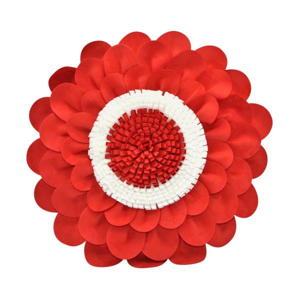 ・BEAUTIFUL HOME D〓COR: Enrich the d〓cor of your home with our decorative flower pillow! With an outstanding design, this...