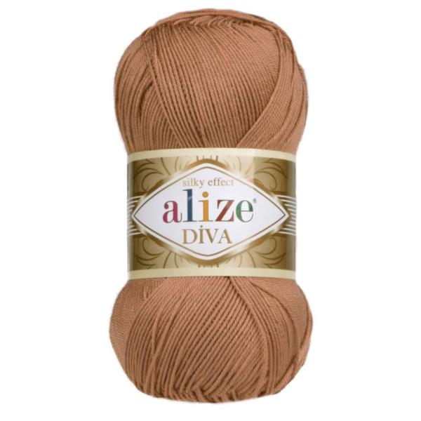 ・100% マイクロファイバー アクリル Alize Diva シルク効果 ニット スポーツ かぎ針編み 糸 ボールかせ 100g 383ヤード カラー・重量1かせ100グラム。 / 350m / 3.5オンス / 383ヤード・指 (14...