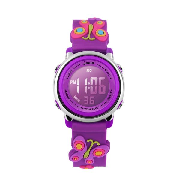 ・?3D Cartoon Design Watch: Every watch has their unique style.Designed in pretty color with brilliant butterflies and fl...