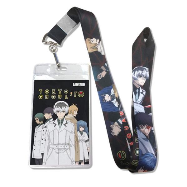 アニメ「東京喰種:re」の公式ライセンス商品ネックストラップです。クインクス班をデザインしたコレクターズアイテム。名札やIDバッジを首から下げて携帯できます。アニメファンへのギフトにも最適な限定品です。