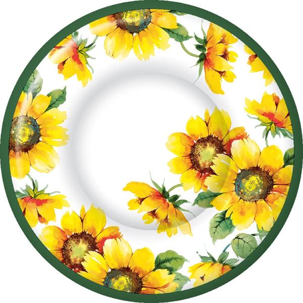・PREMIUM PAPER PLATES: 8-Count package of round paper plates・SIZED FOR APPETIZERS AND DESSERT: Plate measures 8-inches i...
