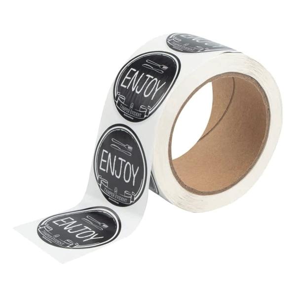 ・TAMPER-EVIDENT: Featuring a secure tamper-evident construction, these food stickers will read "VOID" after they've been...