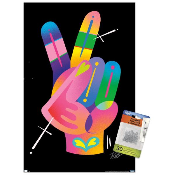 ・TRENDS WALL POSTERS use high-resolution artwork and are printed on PhotoArt Gloss Poster Paper which enhances colors wi...