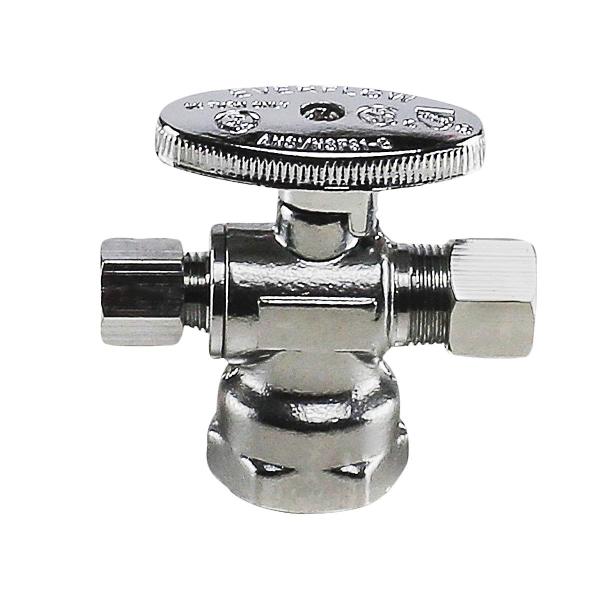 ・?ユニバーサルフィット:給水シャットオフバルブは標準1/2インチ。 FIP x 3/8インチ。 COMP x 1/4インチ。 COMP 接続で全てのトイレ、シンク、洗濯機、水ヒーター、食器洗い機などにフィットします。・? 4分の1回転ハン...