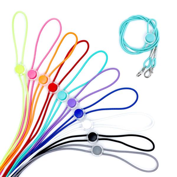 ・【Package Included】10 colored lanyards. Lanyard length: 13 inches. Clasp Width: 10mm, Length: 18mm. One Size Fits All. C...