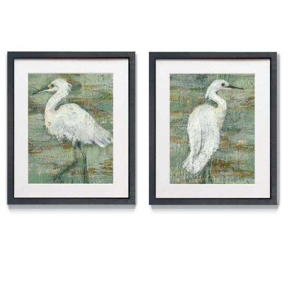 ・Bring Chic to your Space: Add a pair of beautifully framed abstract prints to your wall to create one-of-a-kind designs...