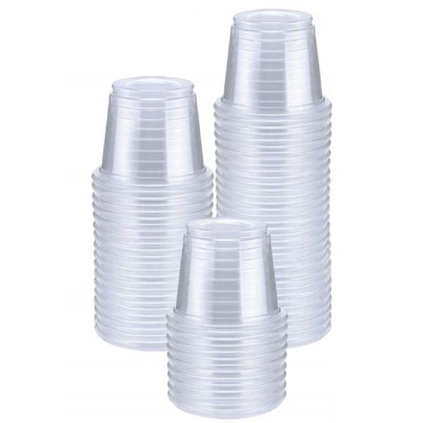 ・Plastic Shot Glasses 400 count-1 oz .Dimensions: top diameter 1.75", bottom diameter 1.2", height 1.25".・Multiple uses:...