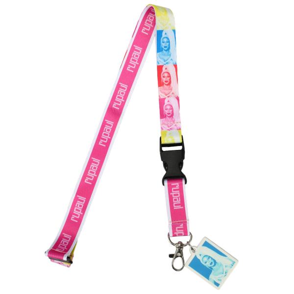 ・CUSTOM DESIGN: The collectible sticker, sculpted rubber charm and custom artwork on the strap makes this RuPaul lanyard...