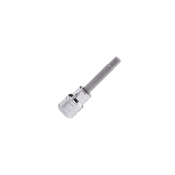 ・BIT SOCKET - 3/8" Dr. 1/8" Hex Bit Socket 110mmL・SPECIFICATION - Overall length of 110mm (or 4.33 Inches)・DURABLE MATER...