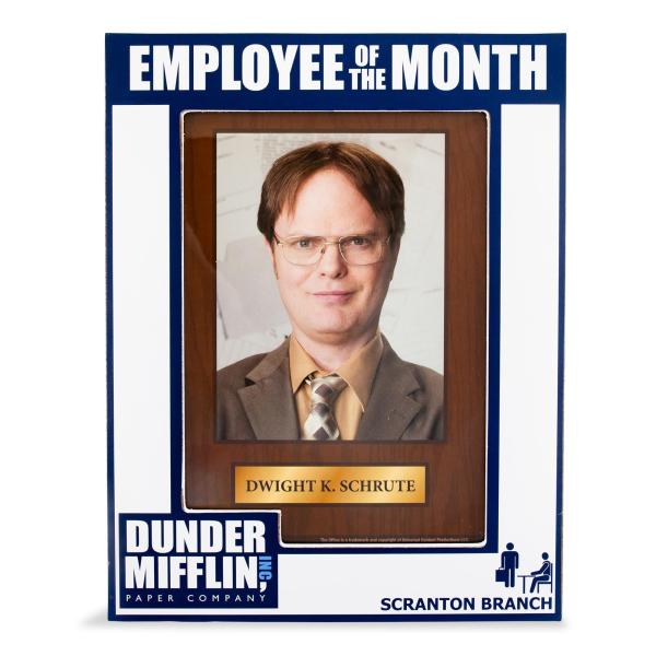 ・このDunder Mifflin 5インチ x 7インチのフォトフレームで、今月の従業員をフレームに入れましょう。