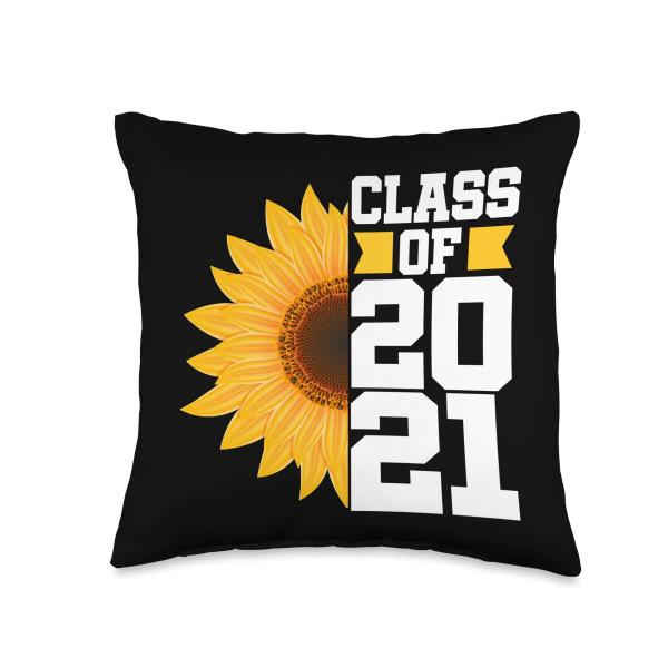 ・Great gift for anyone of the class of 2021.・100% spun-polyester fabric・Double-sided print・Filled with 100% polyester an...