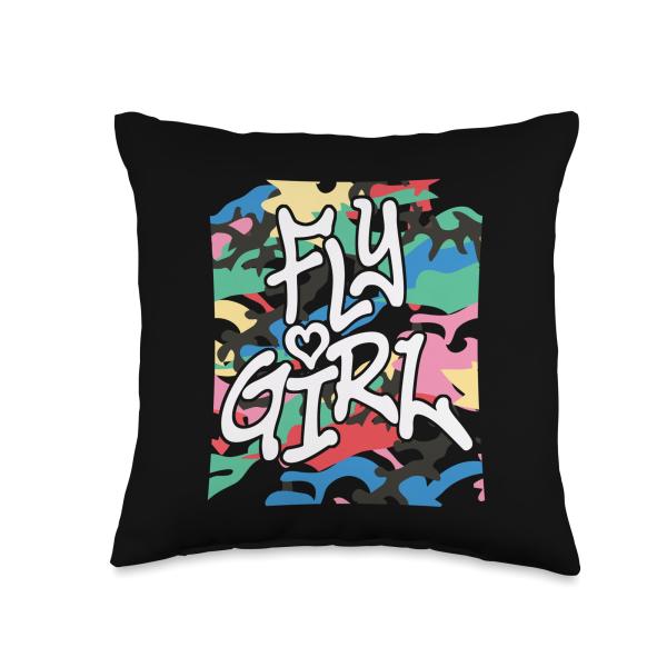 ・Retro Hip Hop Fashion design. You'll look bangin' in this 90s fly girl hip-hop dance design. Throwback to the fresh hip...