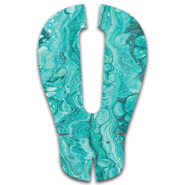 ・REAL GLITTER FINISH - This unique glitter finish adds a sparkle and glossy shine to this high definition design with th...