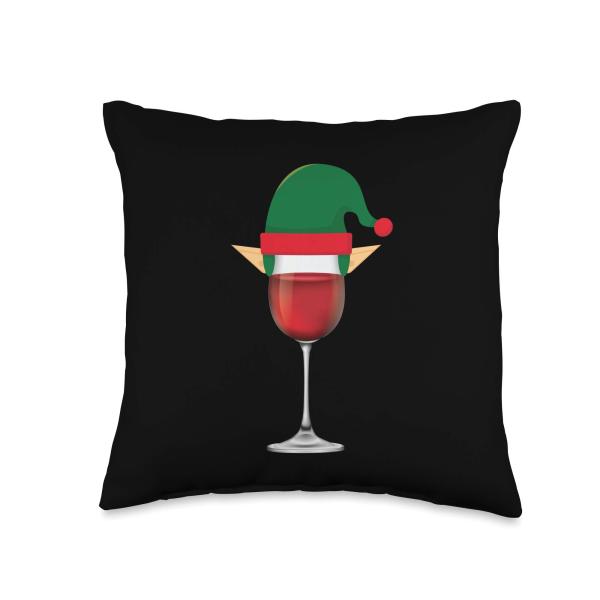 ・Get lit this Holiday Season wearing this funny Merry Winemas design showing a glass of Red Wine with Elf Ears and Hat. ...