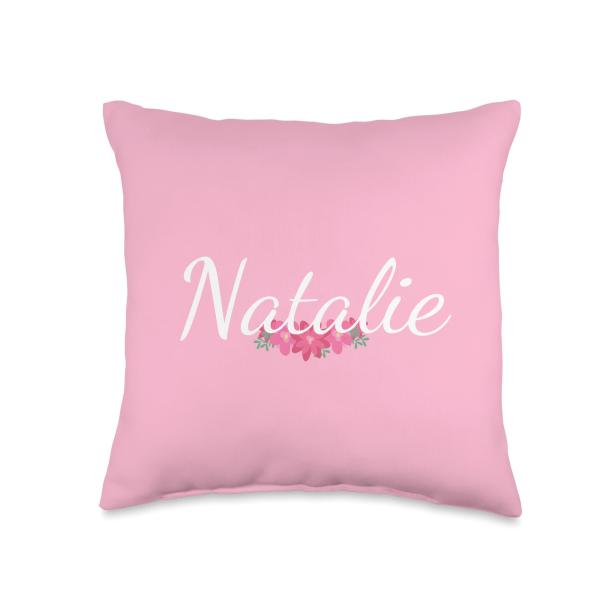 ・Personalized Floral Gift design. This personalized item for women is the perfect birthday gift for Natalie. Grab this c...