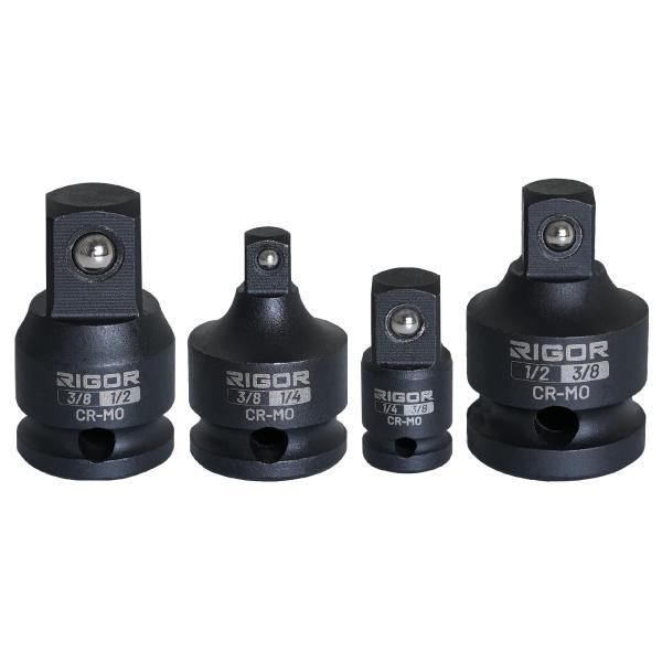 ・Set and package: Includes 2pc adapters and 2pc reducers, providing versatile connection options: 1/2"(F) to 3/8"(M), 3/...