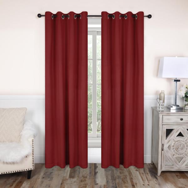・DURABLE AND MORE PRIVACY: Crafted from 100% polyester, our blackout curtains block 70-80% sunlight and UV rays; Thick t...