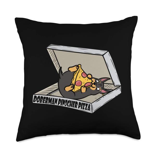 ・This Pizza Doberman makes a great gift for a Doberman owner. It features a Doberman Pinscher dog illustration.・Perfect ...
