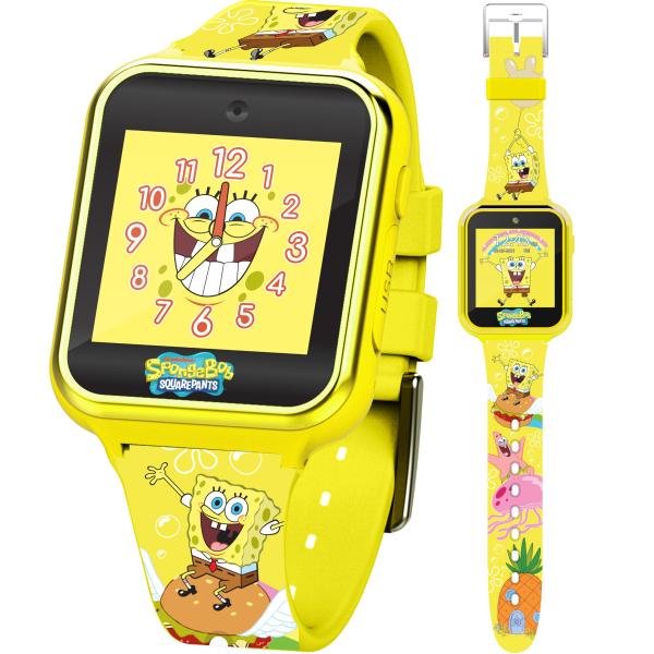 ・The SpongeBob Squarepants kids smart watch comes loaded with kid-friendly features for your child to enjoy smart wearab...
