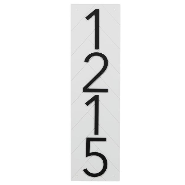 ・Vertical sign dimensions are 5.5" width x 20" height x .5" depth Horizontal sign dimensions are 20" width x 5.5" height...