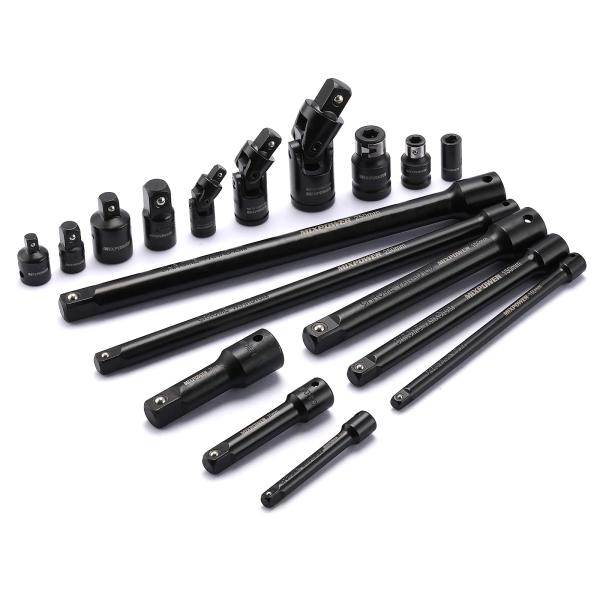 ・【Premium CR-V】Made from premium Chrome-Vanadium steel alloy (50BV30) with a corrosion-resistant black phosphate finish,...