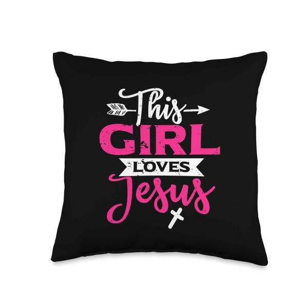・Grab this spiritual inspirational this girl loves jesus design for your girlfriend, wife or mom ! It's the perfect gift...