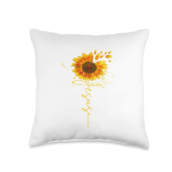 ・Grab this inspirational spiritual jesus sunflower design for your girlfriend, wife, mom or sister ! It's the perfect gi...