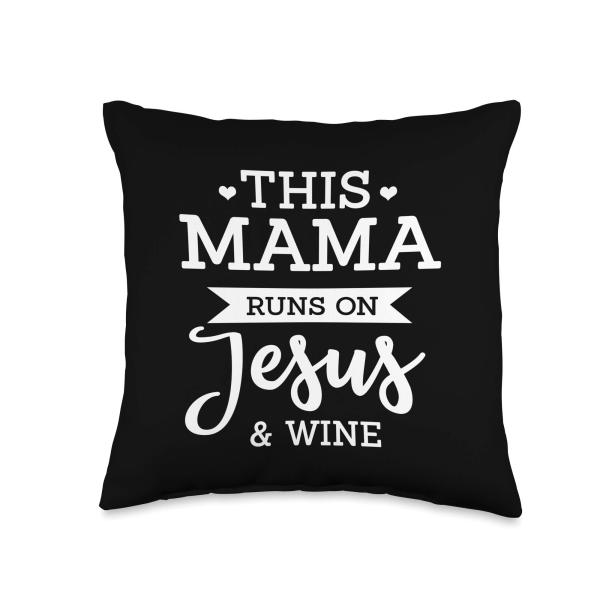 ・Grab this inspirational spiritual jesus and wine design for your mom, mama, mother or mommy ! It's the perfect gift ide...