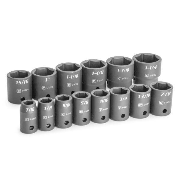 ・1/2インチ。 Drive Shallow インパクトソケットセットは、最も頻繁に使用される1/2インチのコレクションです。 SAEサイズの浅いインパクトソケットをドライブ。・プレミアムクロムモリブデン鋼 当社独自の熱処理プロセスで強化さ...
