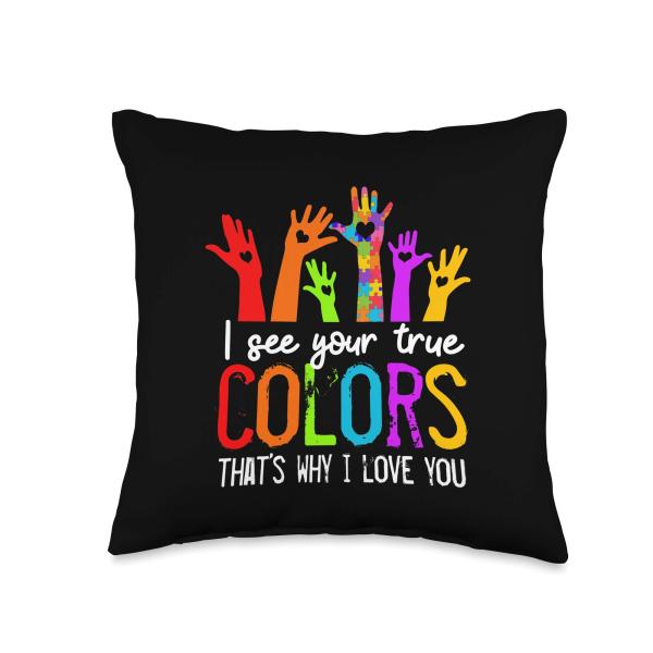・Grab this true colors design for your ! Its the perfect gift idea ＆ present for world autism awareness day or month 202...