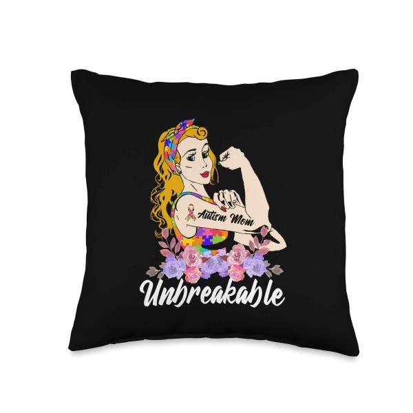 ・Grab this unbreakable mom design for your ! Its the perfect gift idea ＆ present for world autism awareness day or month...