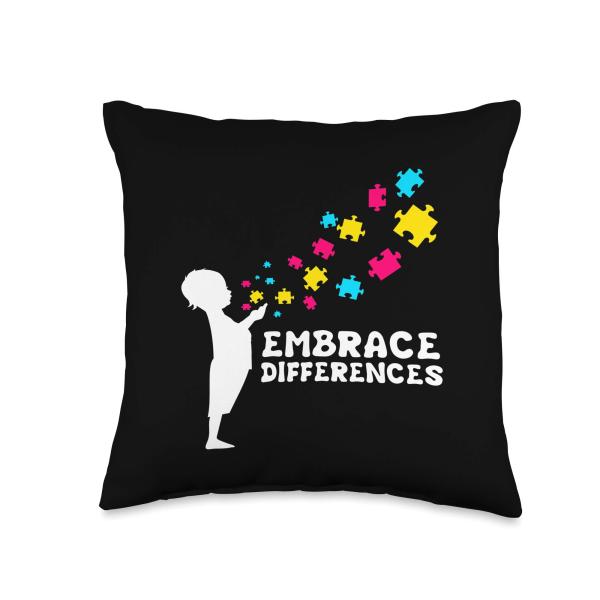 ・Grab this embrace differences design for your ! Its the perfect gift idea ＆ present for world autism awareness day or m...