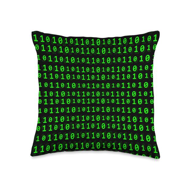 ・Computer Programming design. Perfect gift idea.・Binary Computer Code Gifts・100% spun-polyester fabric・Double-sided prin...