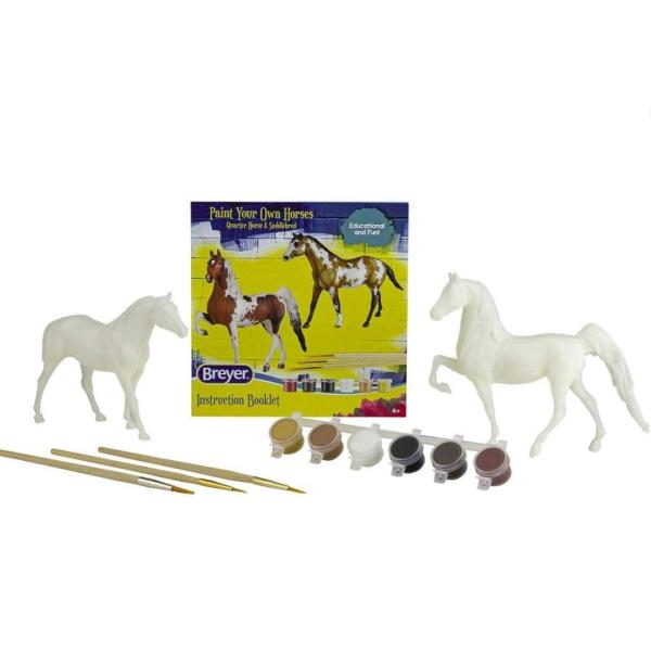・Take your horse painting to the next level with this twin pack of 6" x 4" horses ready for paint. Easy and satisfying f...
