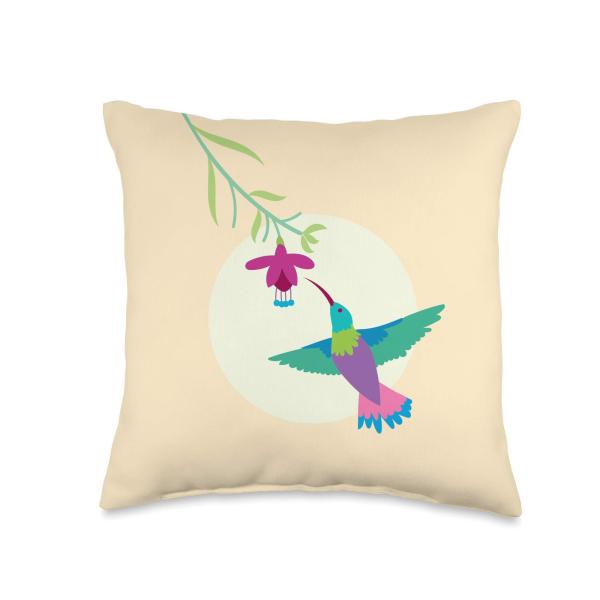 ・This Humming Bird Pillow Cover makes a great Gift for Men, Women and Kids, like Boys and Girls who love Birding, Bird W...
