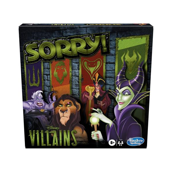 ・SORRY GAMEPLAY WITH A DISNEY VILLAINS TWIST: This family game combines classic Sorry gameplay with a wickedly fun Disne...