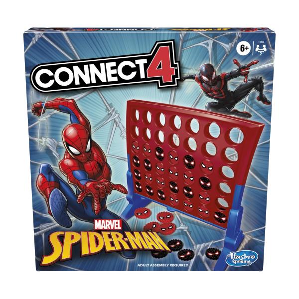 ・CONNECT 4 GAME FOR SPIDER-MAN FANS: It's the Connect 4 strategy game with a Marvel Spider-Man theme・STRATEGY BOARD GAME...